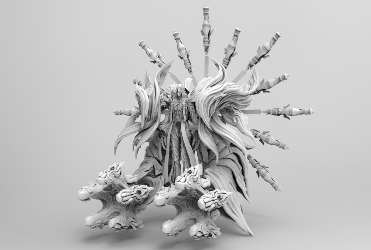 Umbran Studies - Homunculi Character Modeling - PlatinumGames Official ...