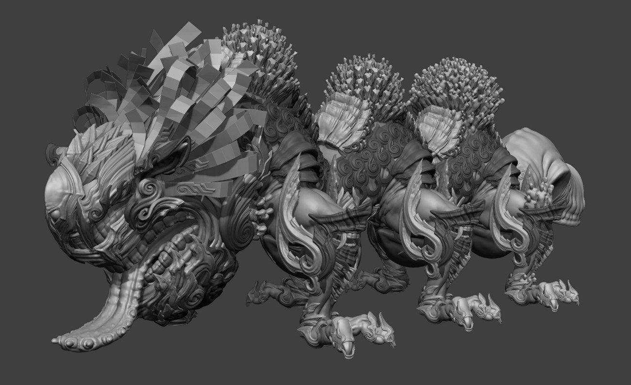 Umbran Studies - Homunculi Character Modeling - PlatinumGames Official ...