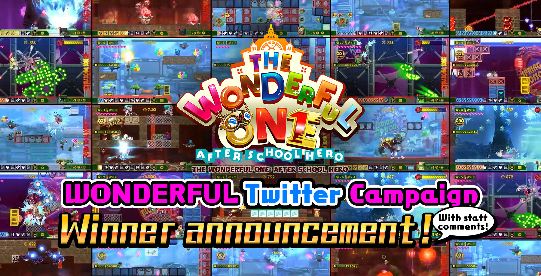 Winners of our WONDERFUL Twitter Campaign Revealed! - PlatinumGames ...